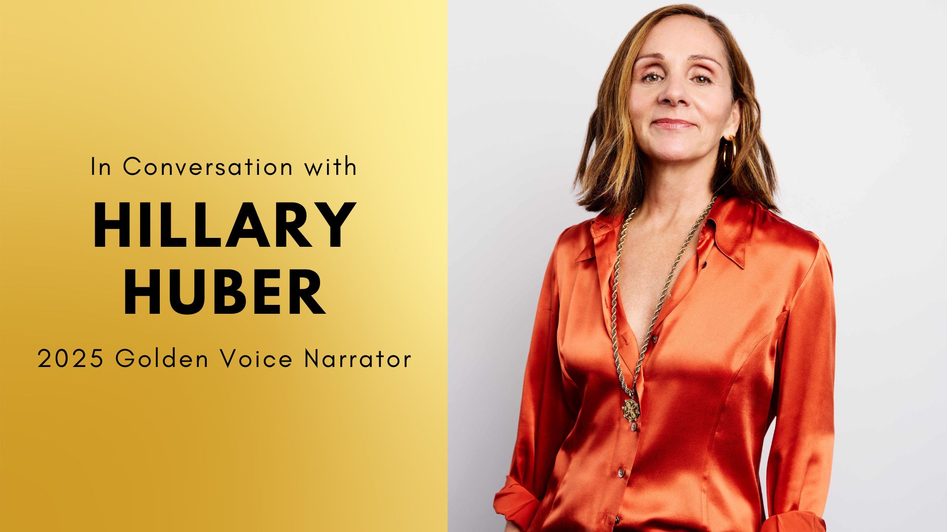 AudioFile Magazine - Interview with Hillary Huber, 2025 Golden Voice ...