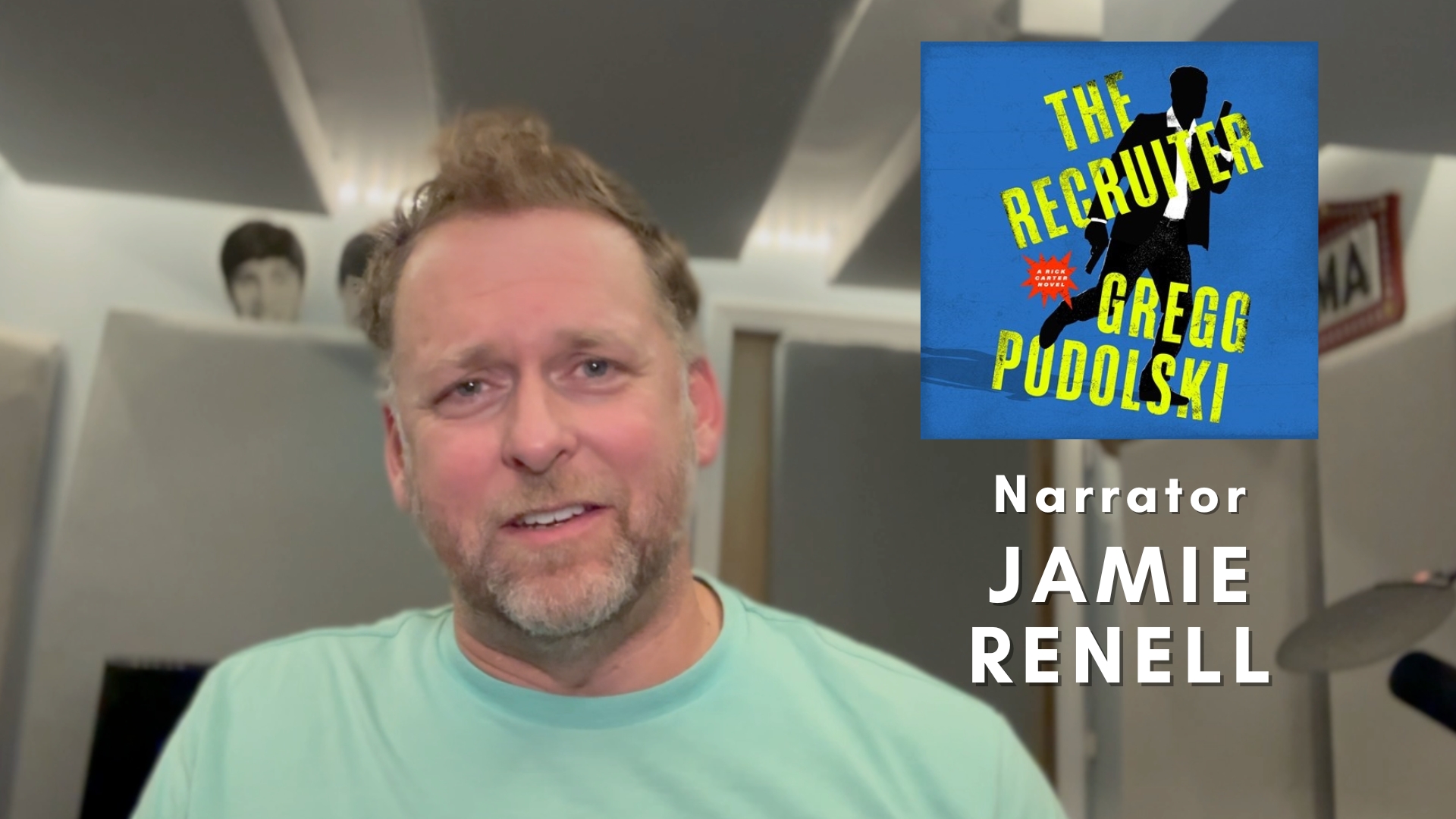 AudioFile Magazine - Narrator Jamie Renell on THE RECRUITER