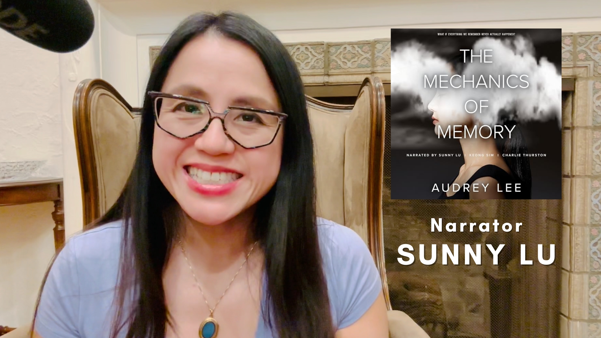AudioFile Magazine - Narrator Sunny Lu on THE MECHANICS OF MEMORY