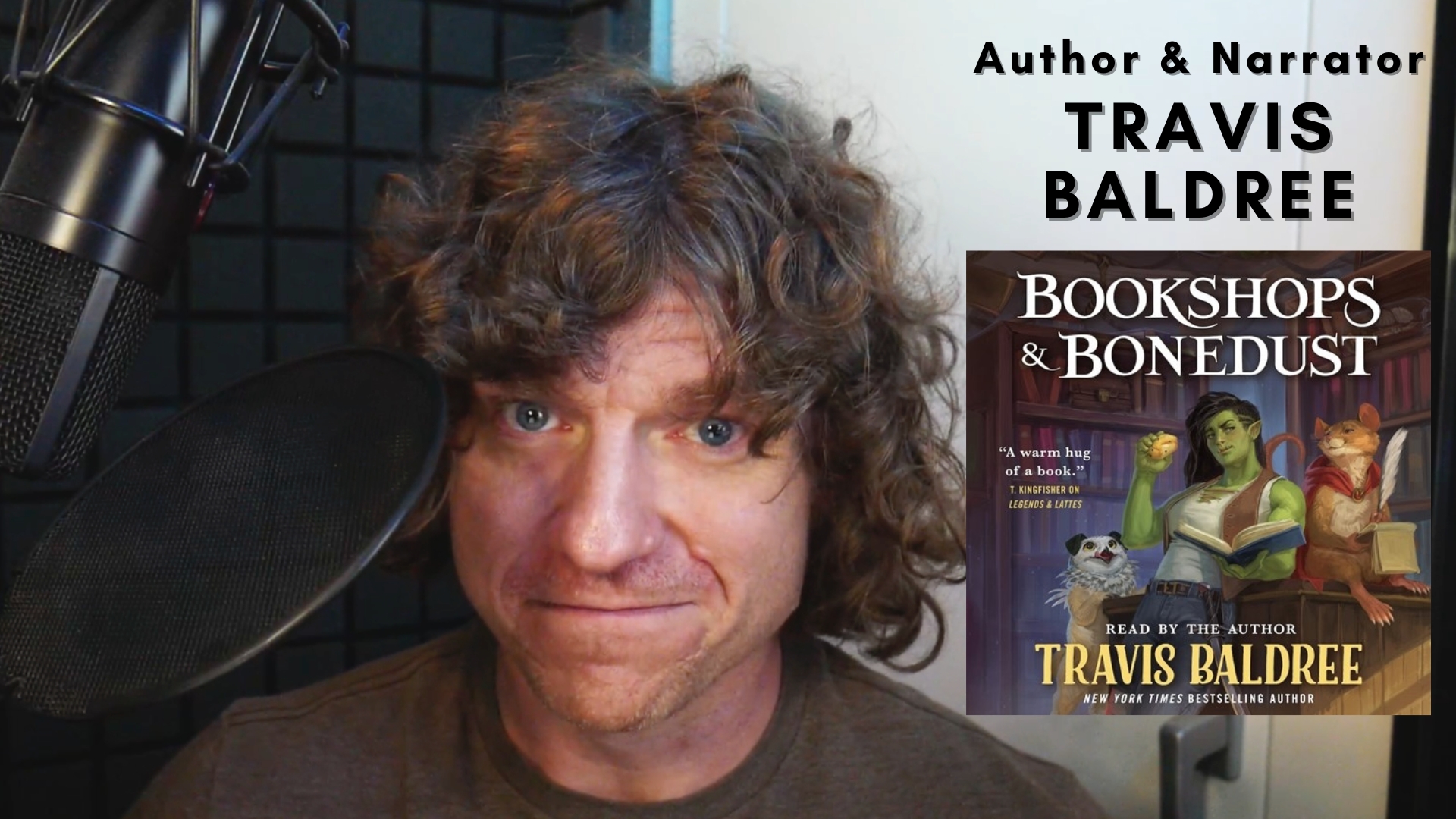 AudioFile Magazine - Author and Narrator Travis Baldree on BOOKSHOPS ...